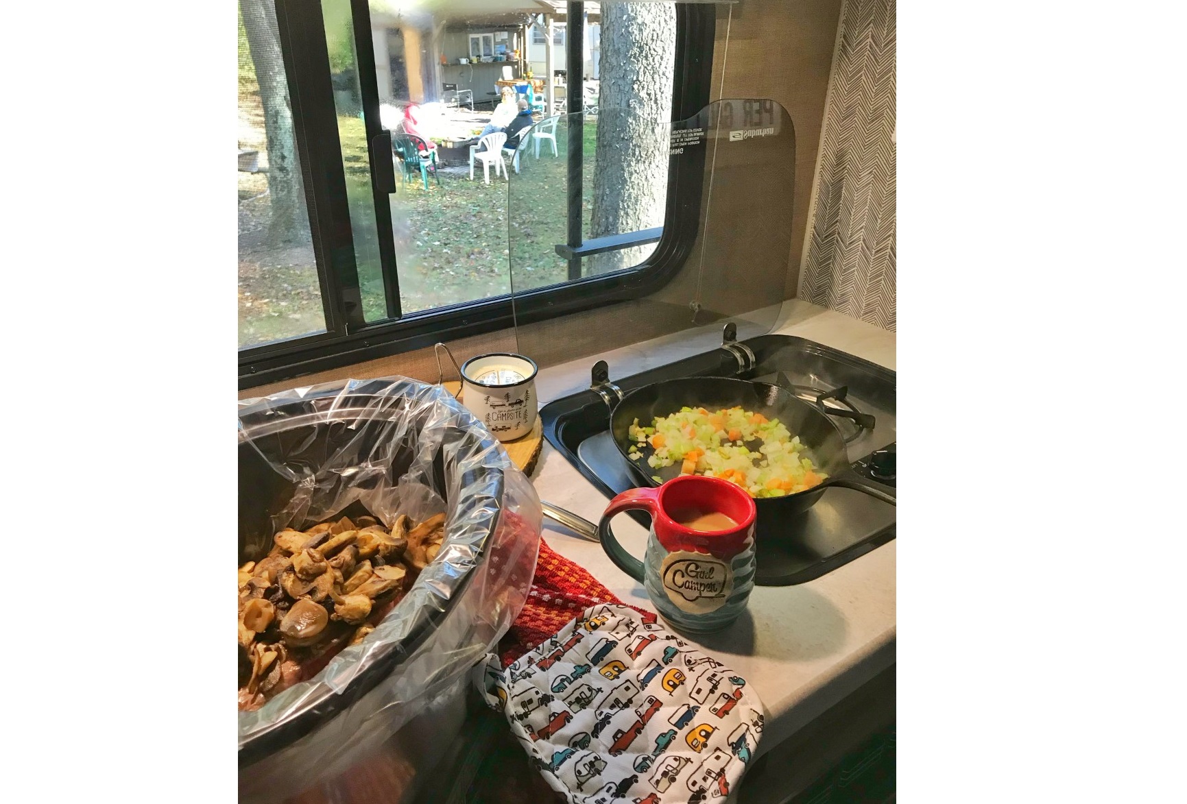 Camper Cooking 101: The R-Pod 196 Kitchen! - Girl Camper