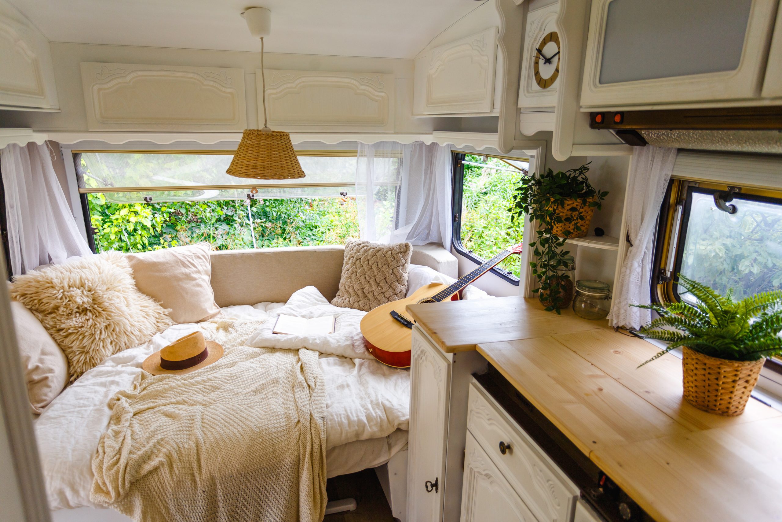 Art of Making an RV Bed - Girl Camper