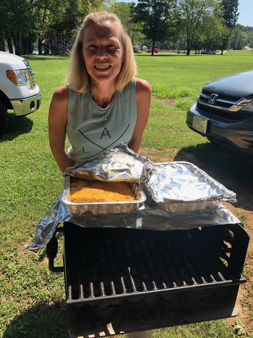 Baking at Camp - Girl Camper