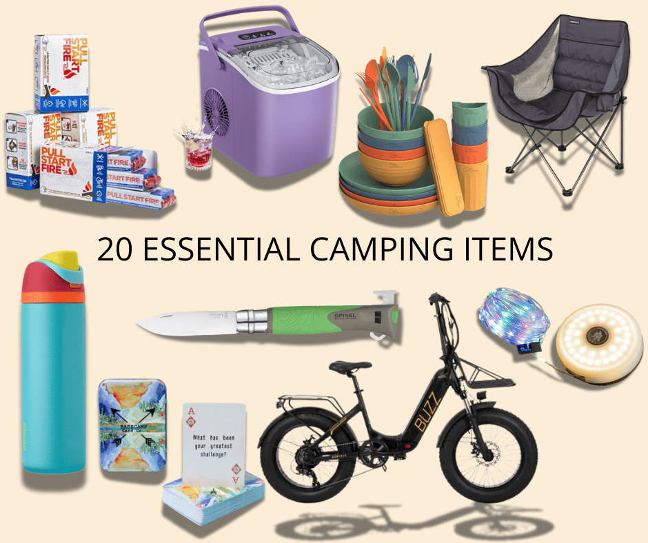 20 Must-Have Items for Your Next Camping Adventure - Girl Camper
