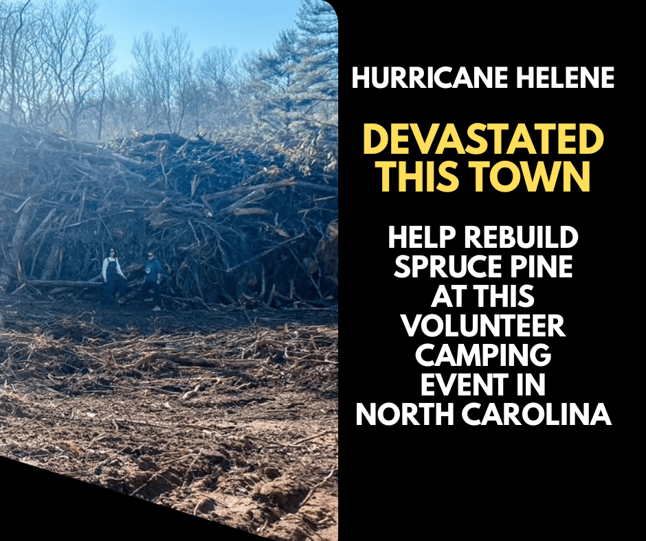 Help Rebuild Spruce Pine: Volunteer Camping Event in North Carolina ...