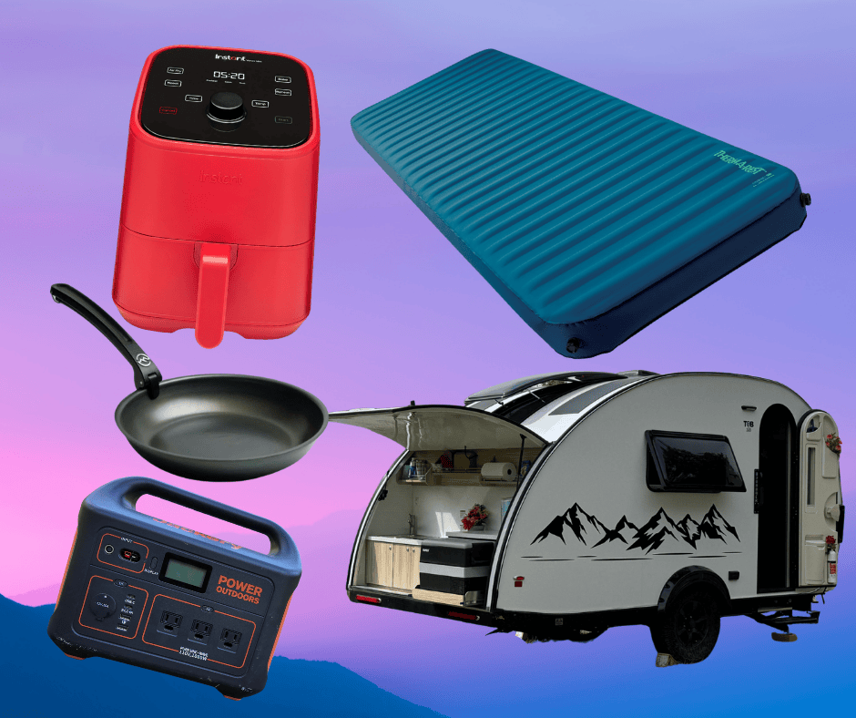 Small Camper Essentials: Our Favorite Things for RV Life - Girl Camper